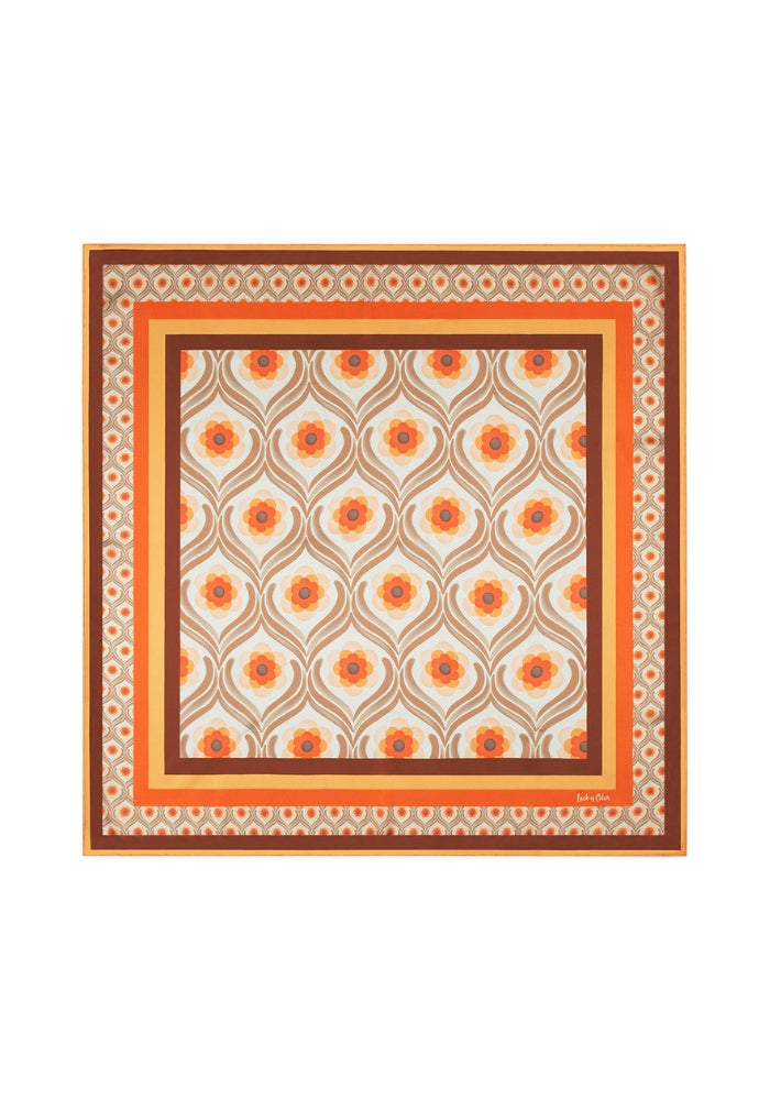 LACK OF COLOR Solar Groove Scarf – White Bohemian
