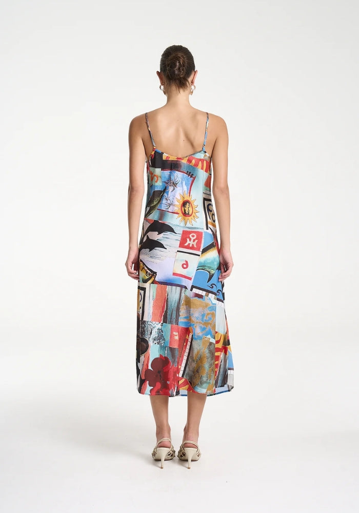 SUMMI SUMMI Siren Midi Dress - Loco – White Bohemian